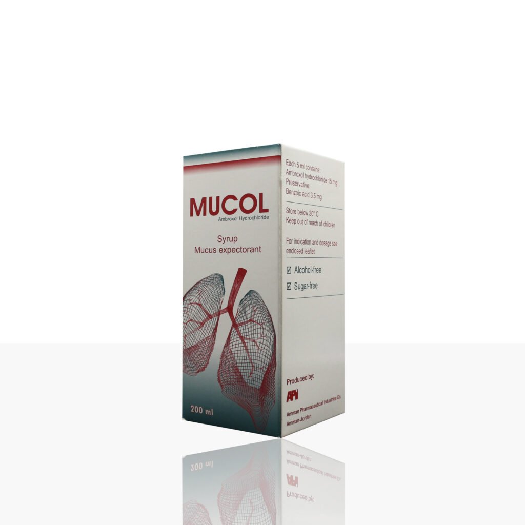 Mucol Syrup - Amman Pharmaceutical Industries API